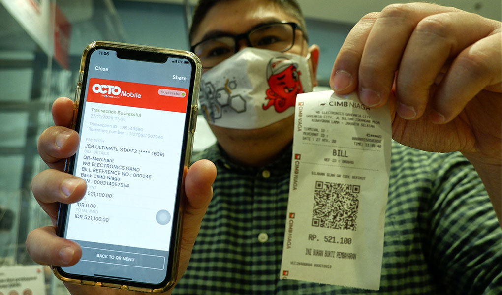 Transaksi QRIS OCTO Mobile Bisa Diubah Jadi Cicilan 0% - Economic…