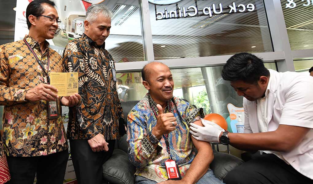 TelkoMedika Resmikan Layanan Vaksinasi Bersitifikat Internasional…