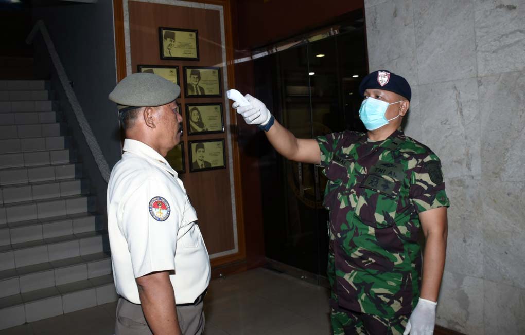 Antisipasi Penyebaran Virus Covid-19, Diskes Koarmada I Lakukan…