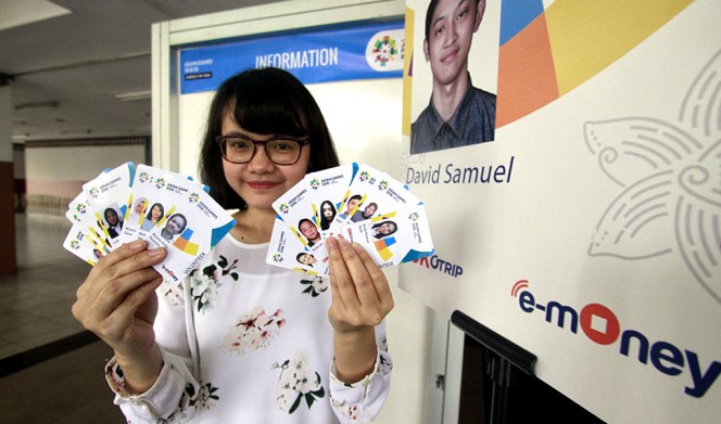 ID Card Relawan Asian Games 2018 - Economic Zone